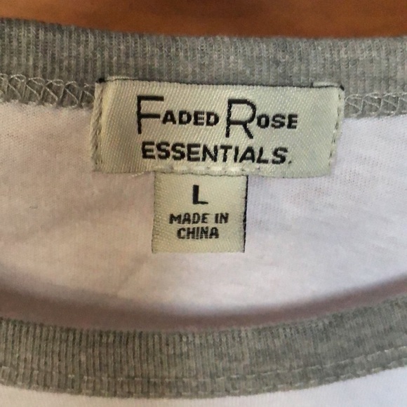 Faded Rose Essentials | Tops | Nwts Faded Rose Essential Long Sleeve ...